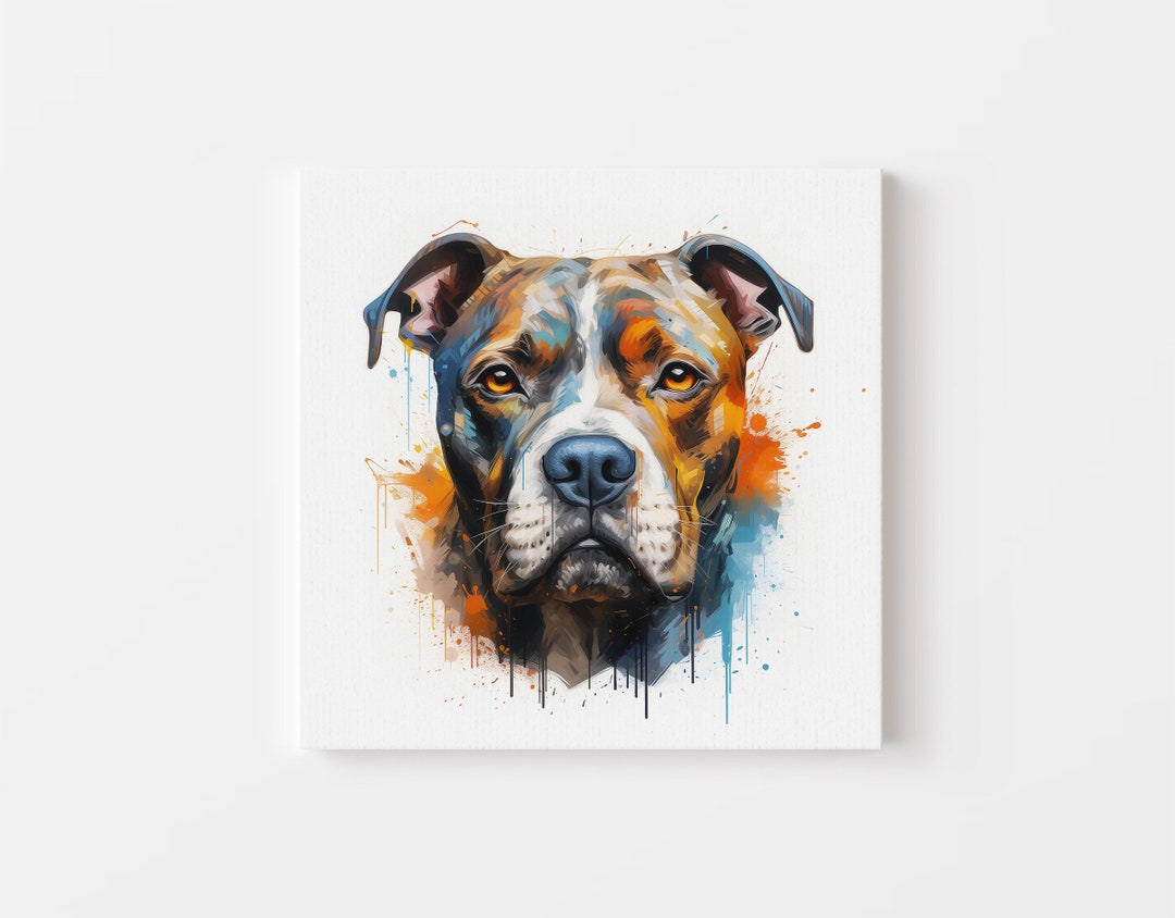 American Bulldog Bundle, American Bulldog Art, American Bulldog Print ...