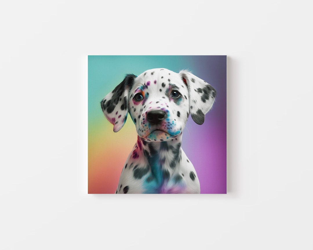 Dalmatian Puppy, Dalmatian Puppy Print, Cute Dalmatian Puppy, Dalmatian ...