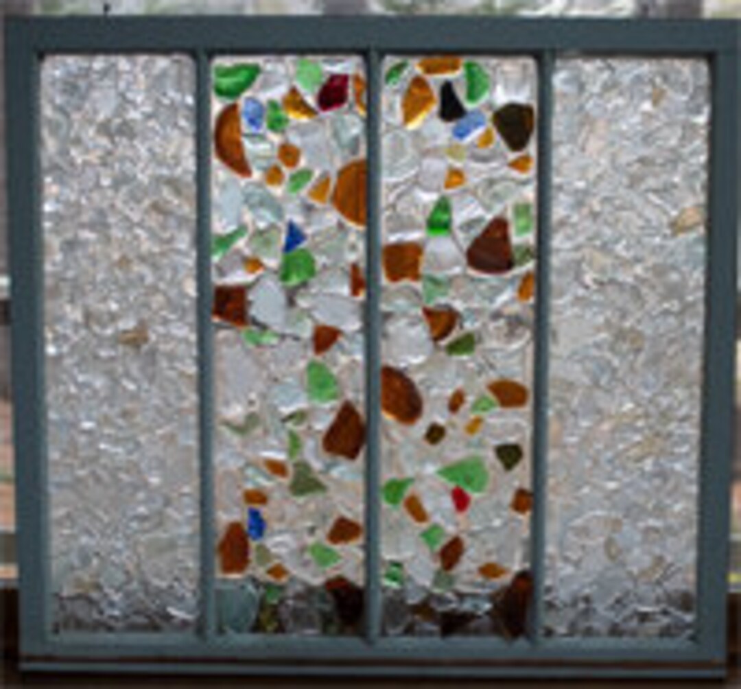 Sea Glass Window Alphabet Soup Modified - Etsy