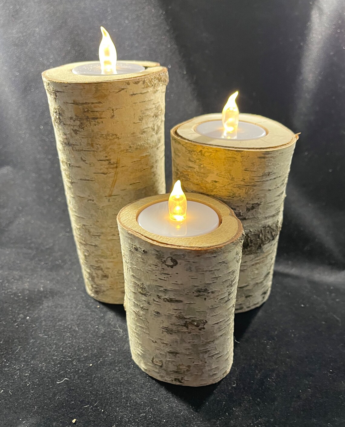 Birch Candles LED - Etsy