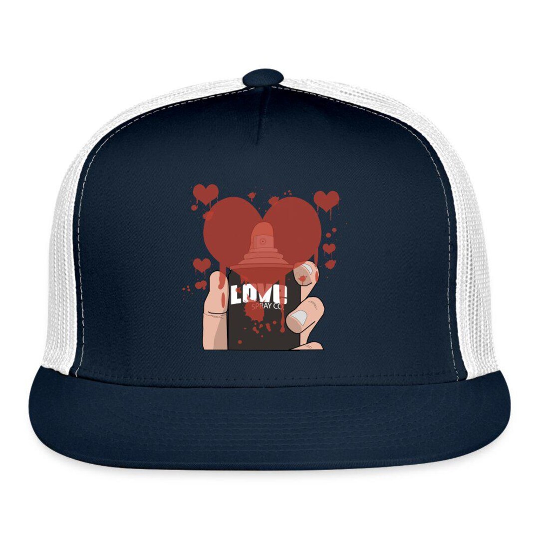 Love Valentine's Day Trucker Hat - Etsy