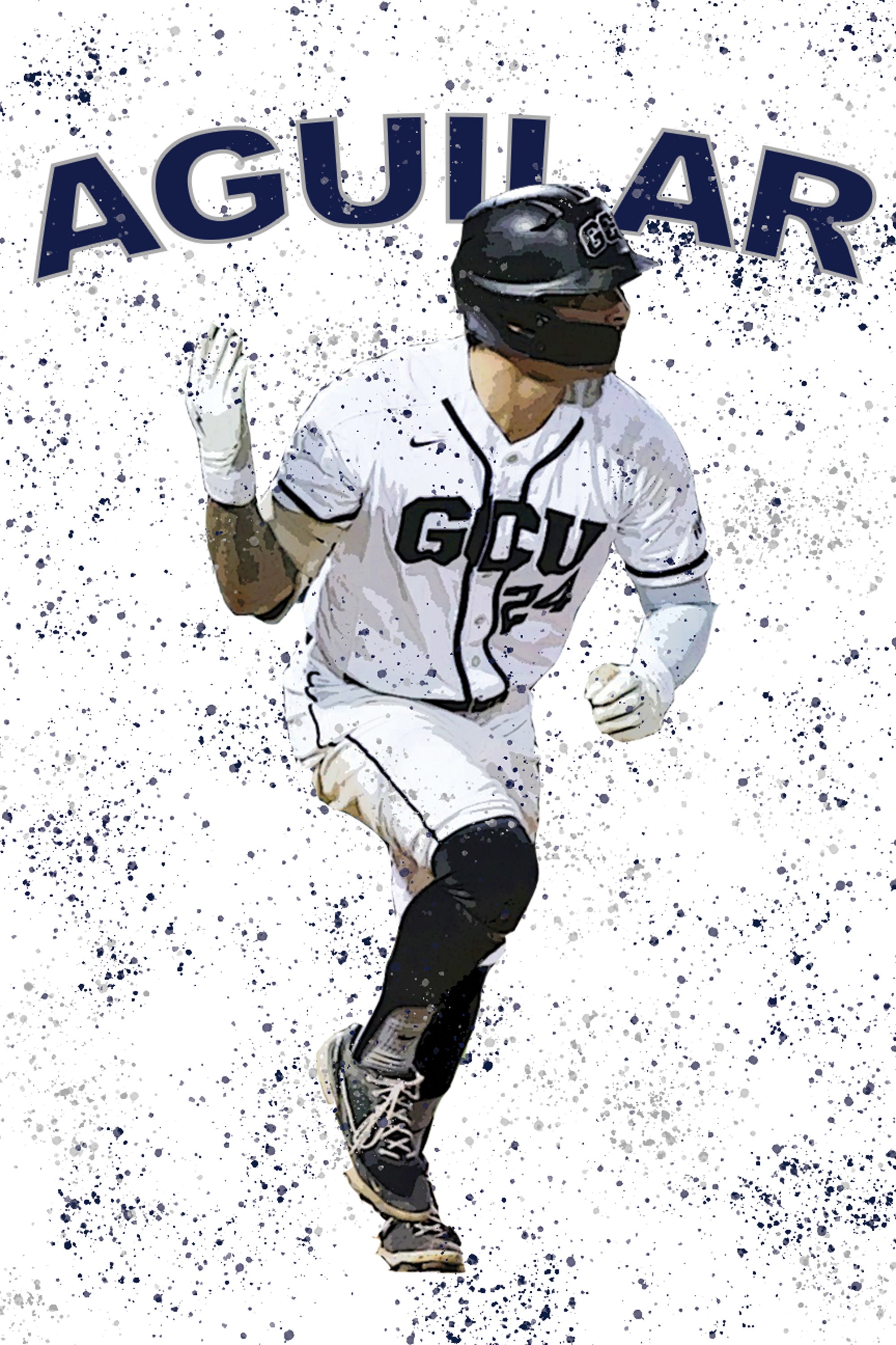 Custom Paint Splatter Poster - Etsy