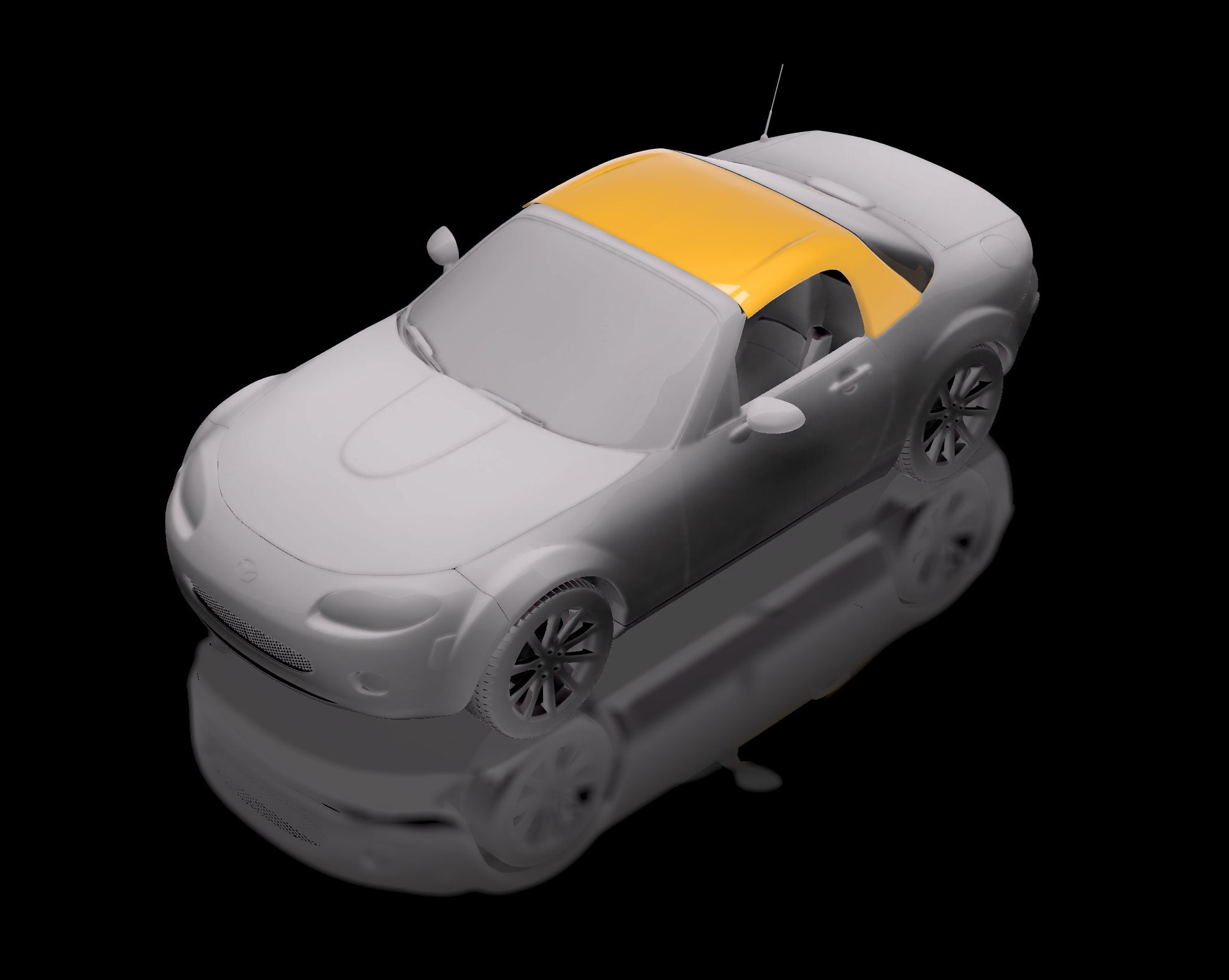 2005-2015 NC Miata Hardtop Model - 3d Print Files - Etsy