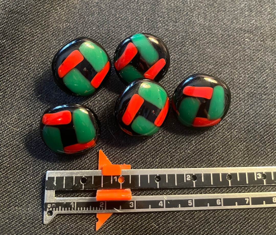 Vintage Custom Made Buttons - Etsy