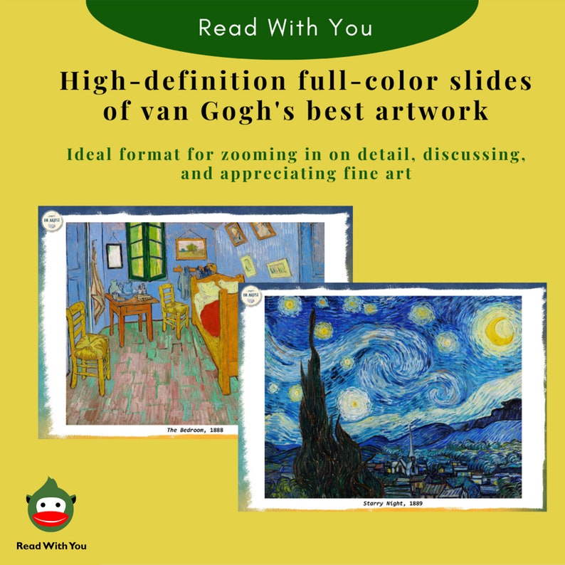 Van Gogh Art Exploration Kit: Lesson Plans & Coloring Pages (PDF ...
