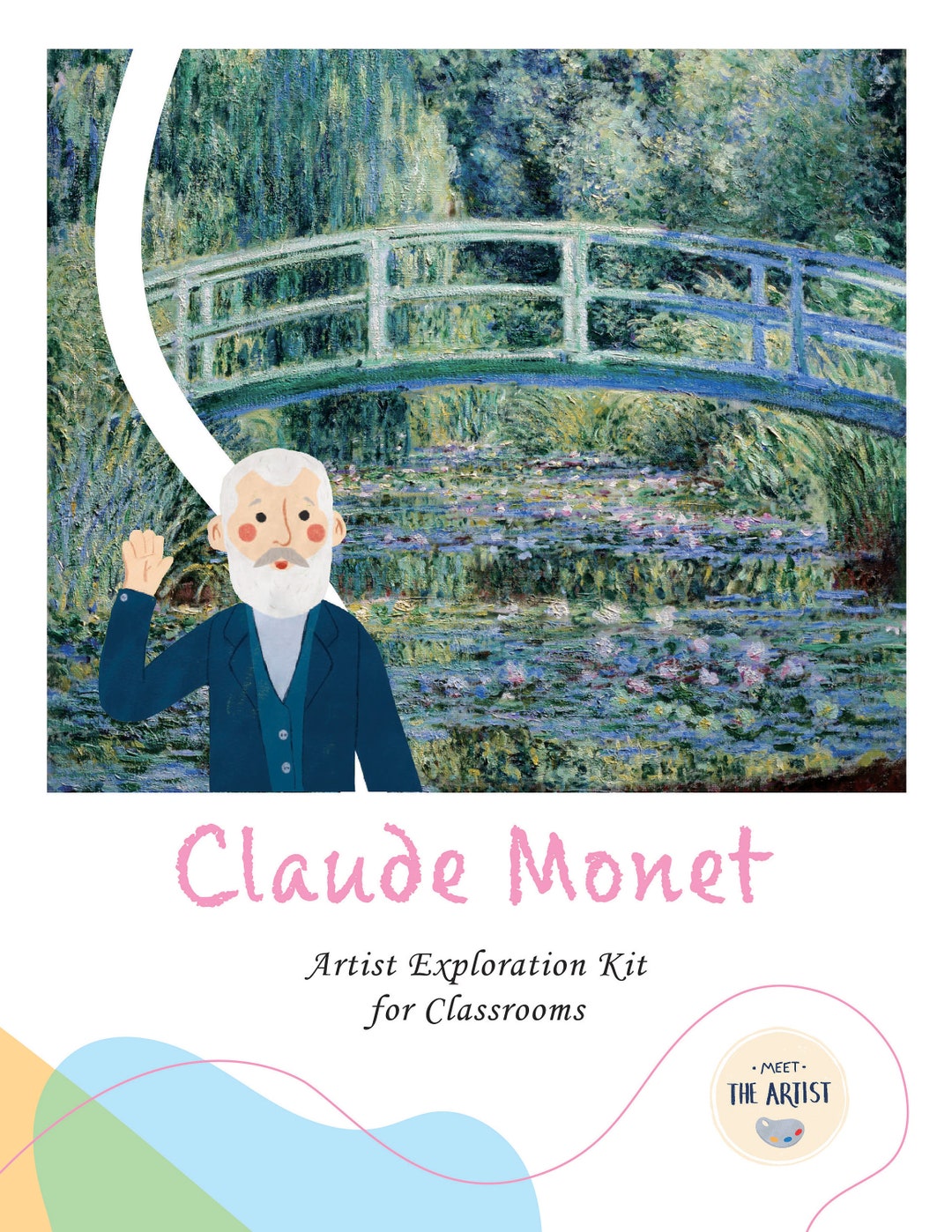 Claude Monet Art Exploration Kit: Lesson Plans & Printables (PDF ...