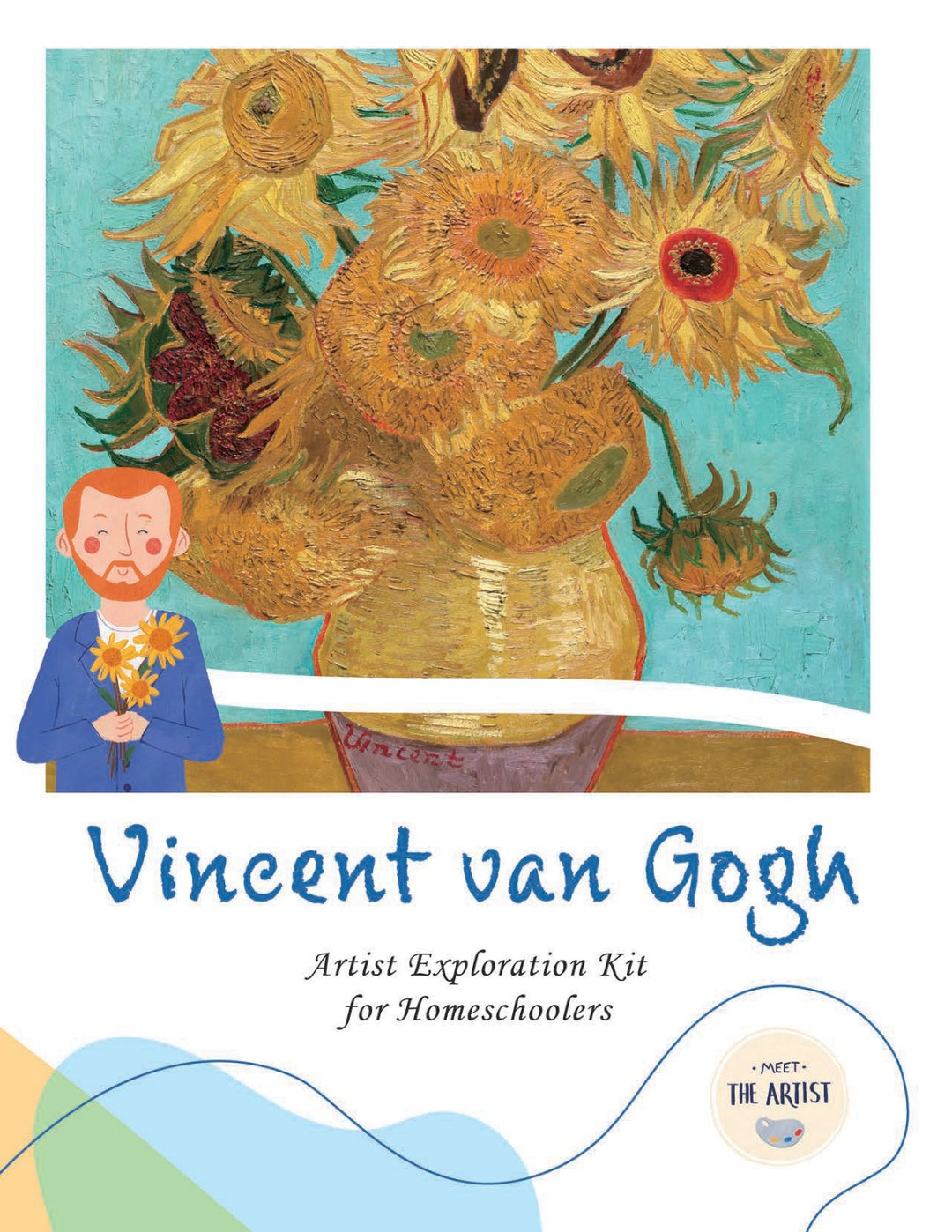 Van Gogh Art Exploration Kit: Lesson Plans & Coloring Pages (PDF ...