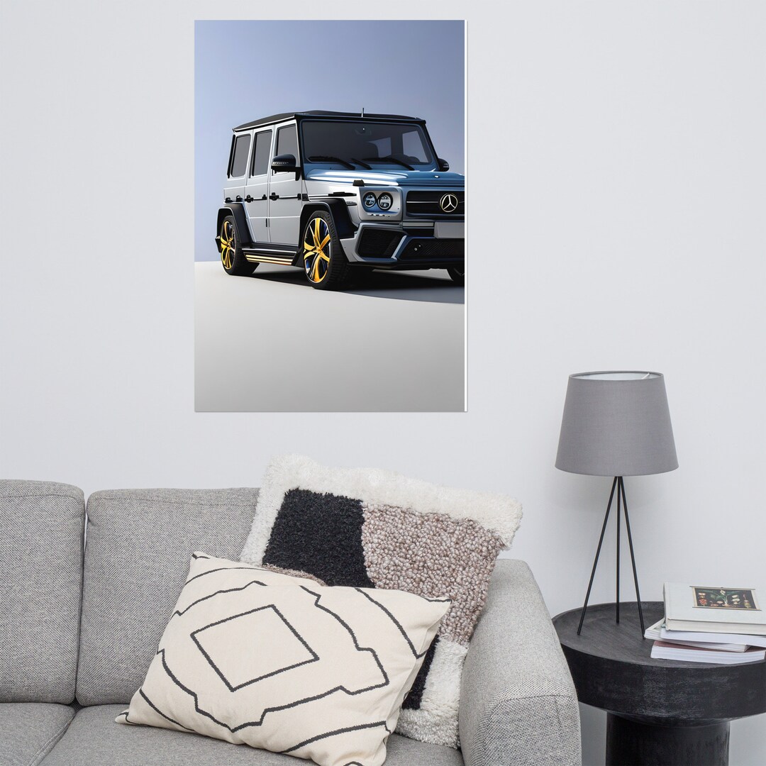 Mercedes Benz AMG G63 Poster Poster Car - Etsy