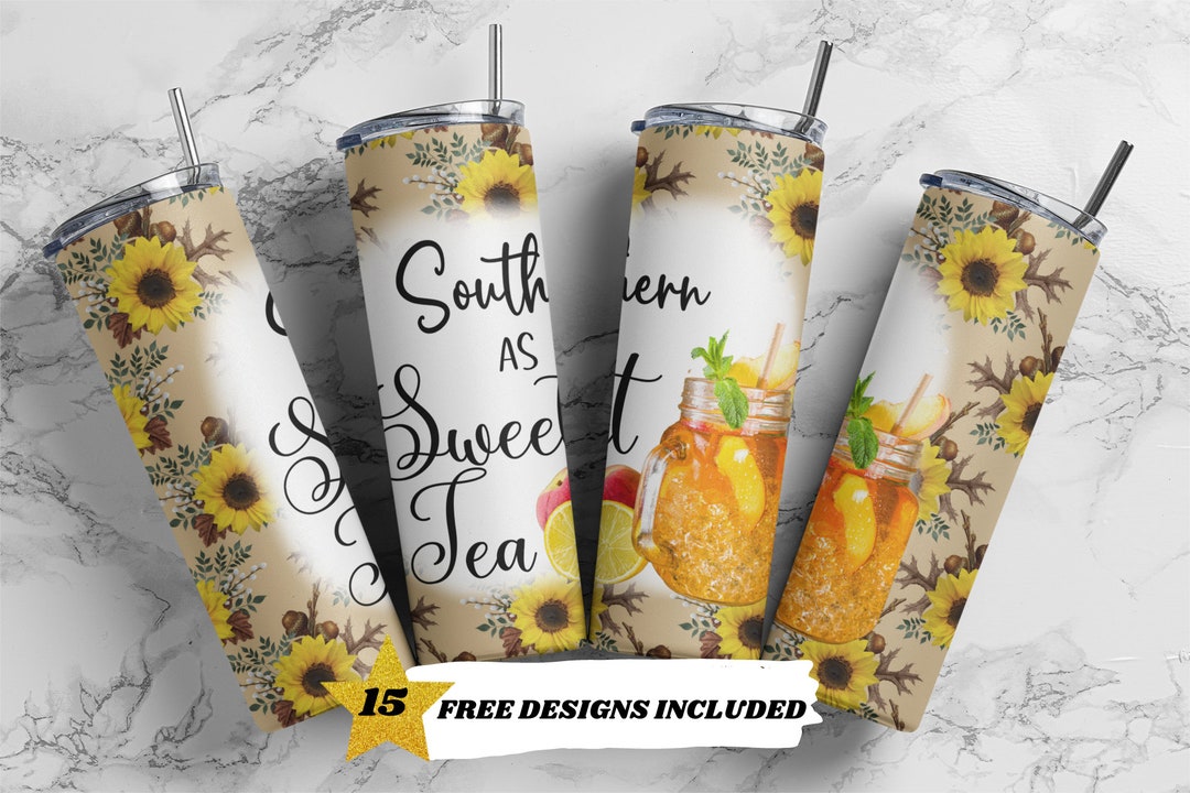 Southern Quotes, Sweet Tea, Inspirational, Positive Quotes Tumbler, 20 ...