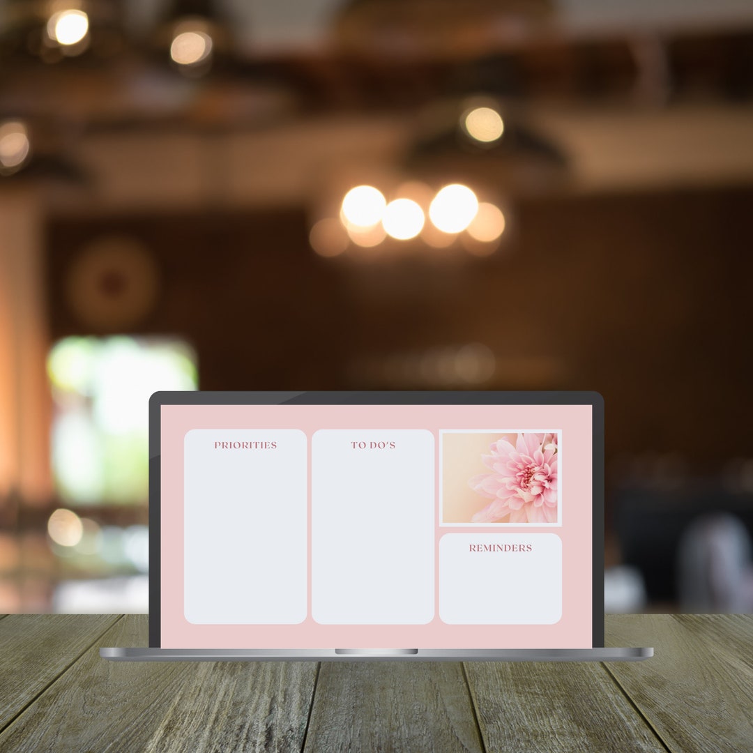Desktop Organizer DIGITAL DOWNLOAD Pdf/printable Size - Etsy