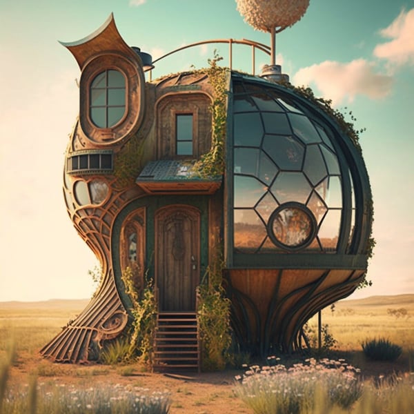 Solarpunk Art - Etsy