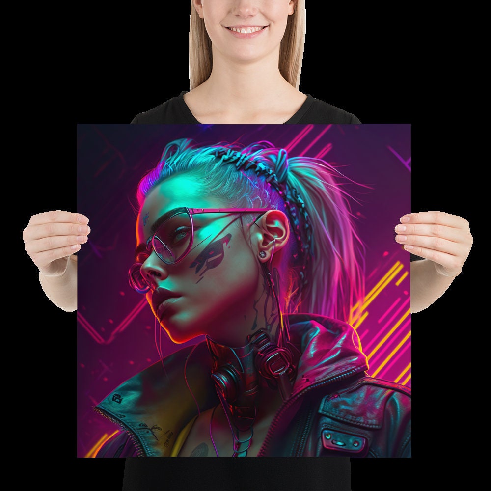 Cyberpunk Poster - Etsy