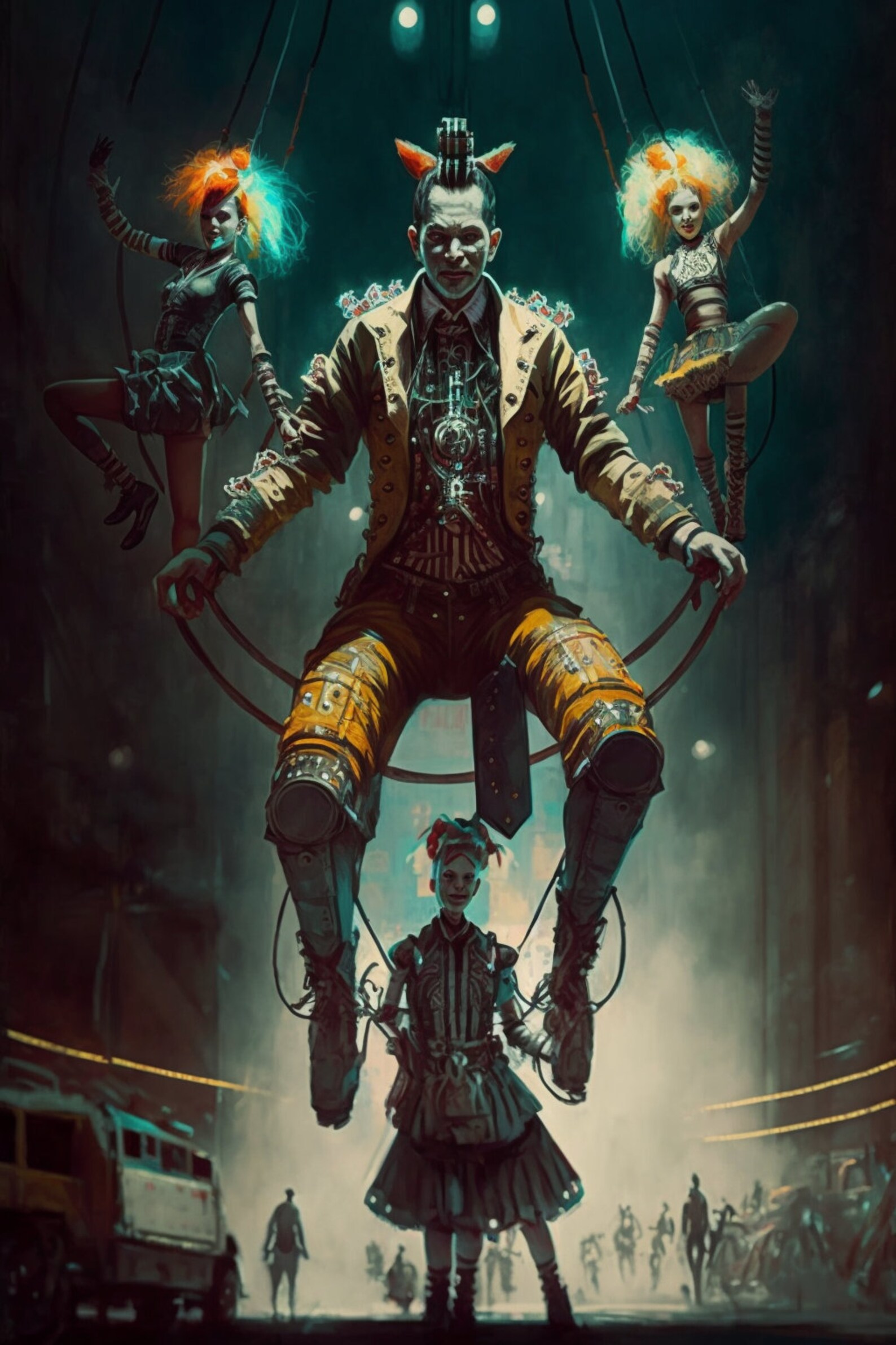 Cyberpunk Circus Sideshows - Etsy