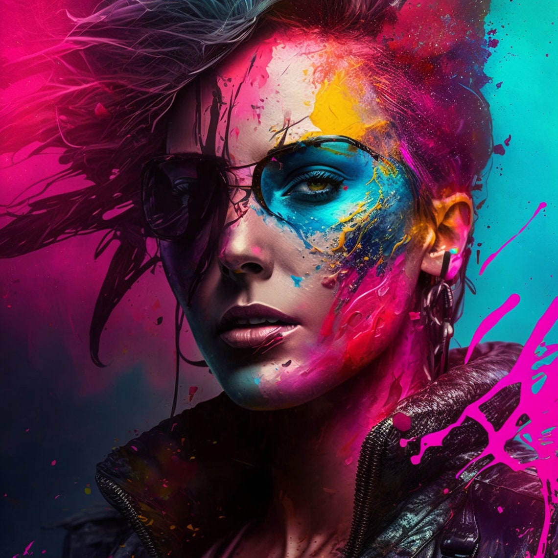 Cyberpunk Color Collection - Etsy