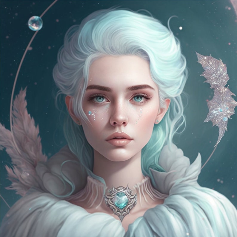 Enchanting Goddesses Celestial Women Digital Art Collection - Etsy