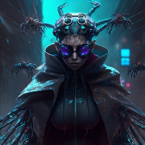 Cyberpunk Spider Collection - Etsy
