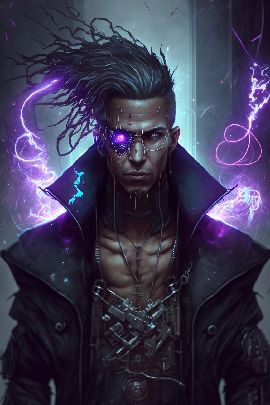 Cyberpunk Mage Collection - Etsy