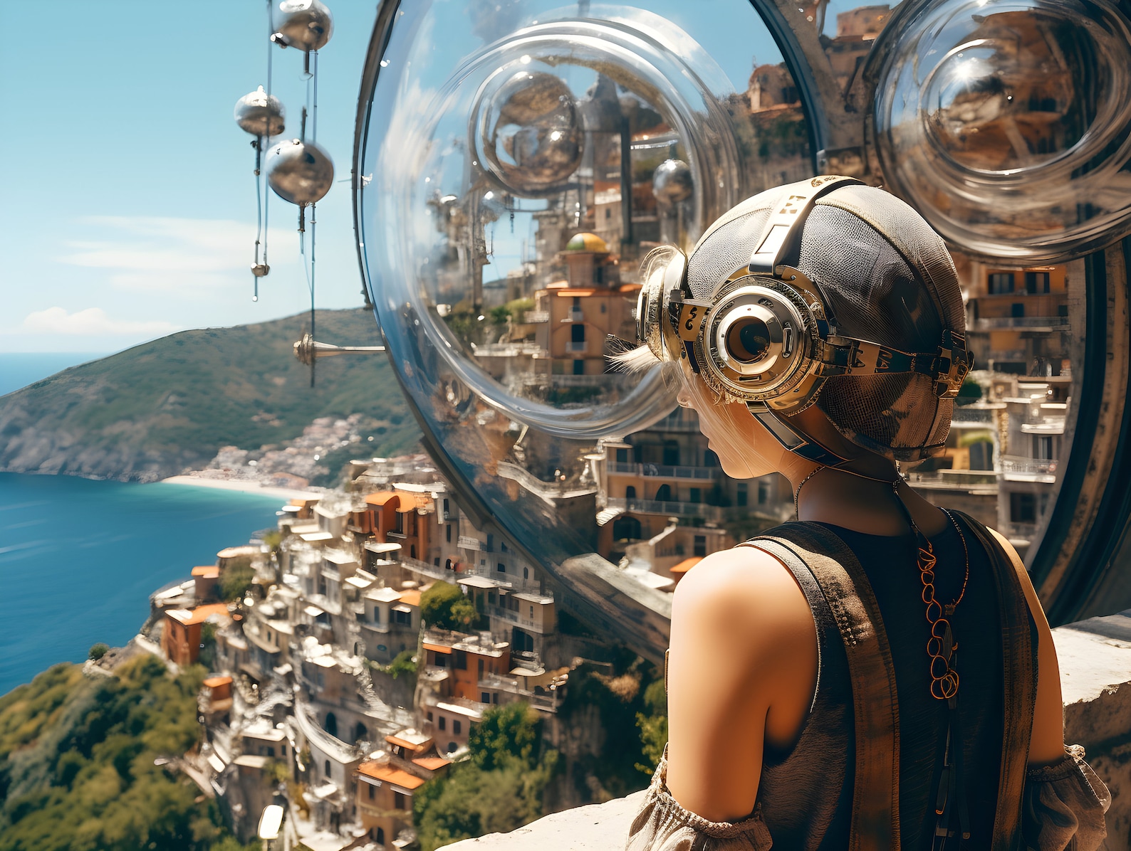 Solarpunk Amalfi Coast Collection - Etsy