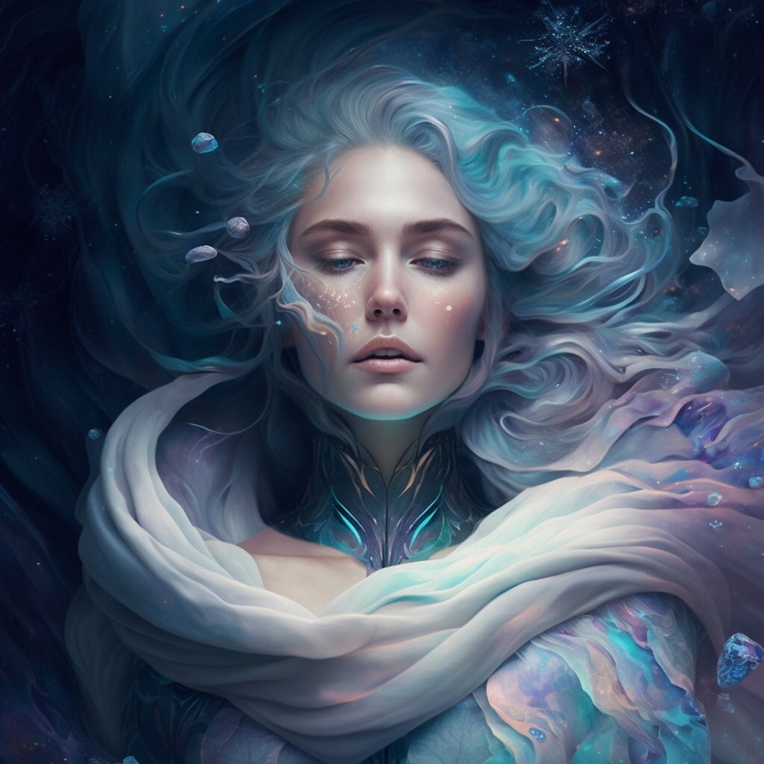 Celestial Goddesses: Ethereal Women Art Collection - Etsy