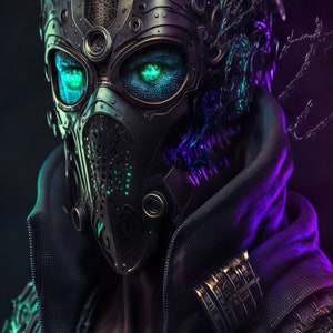 Cyberpunk Mask Collection - Etsy