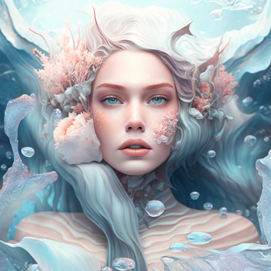 10 Minute Profile Boost - Icy Pastel Mermaid Collection - Etsy