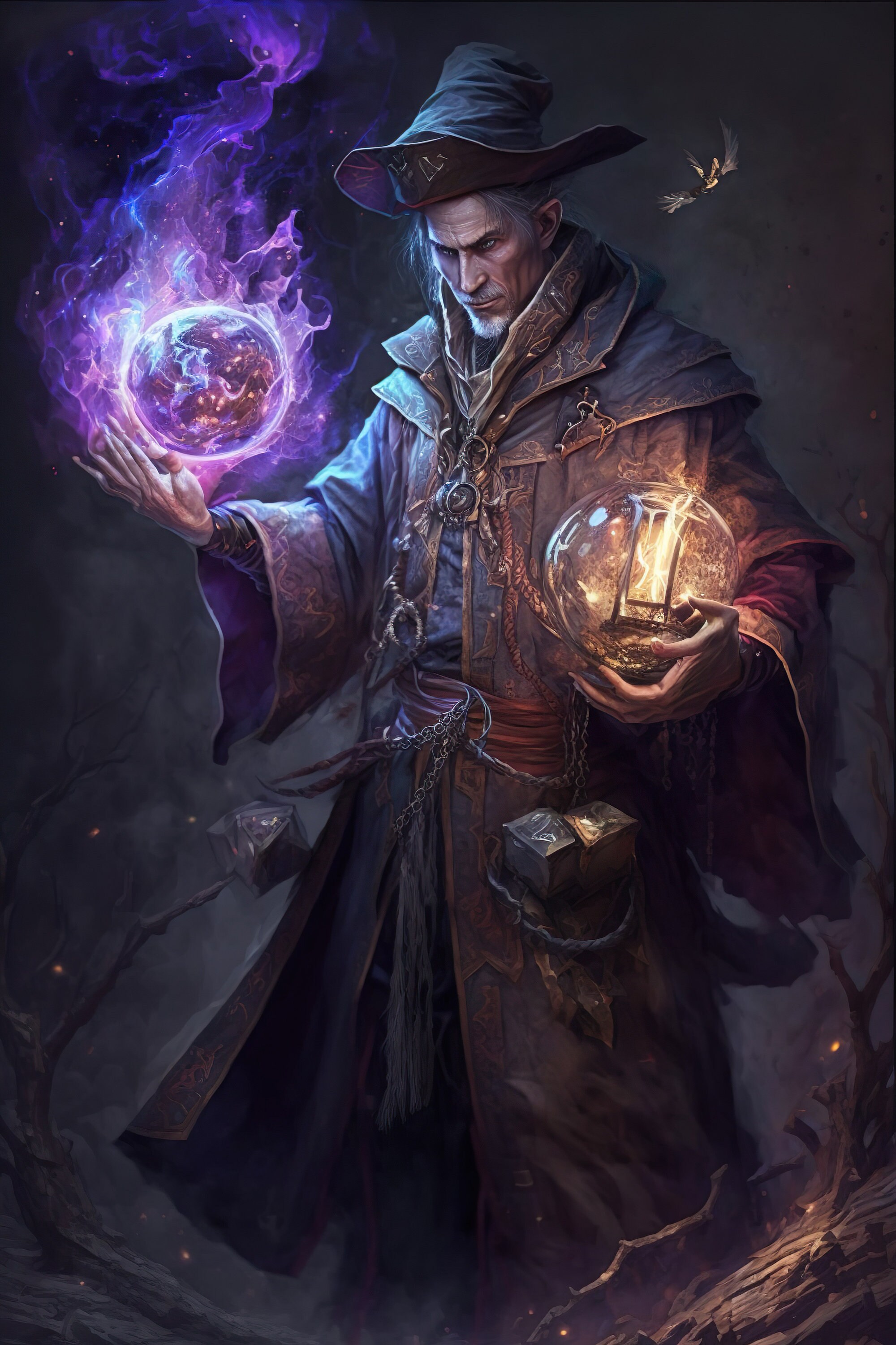 Dungeons and Dragons Wizards, Priests and Bards - Etsy