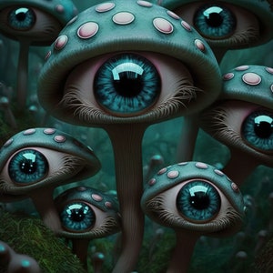 Weirdcore's Uncanny Eyes: the Shadowy Showcase - Etsy
