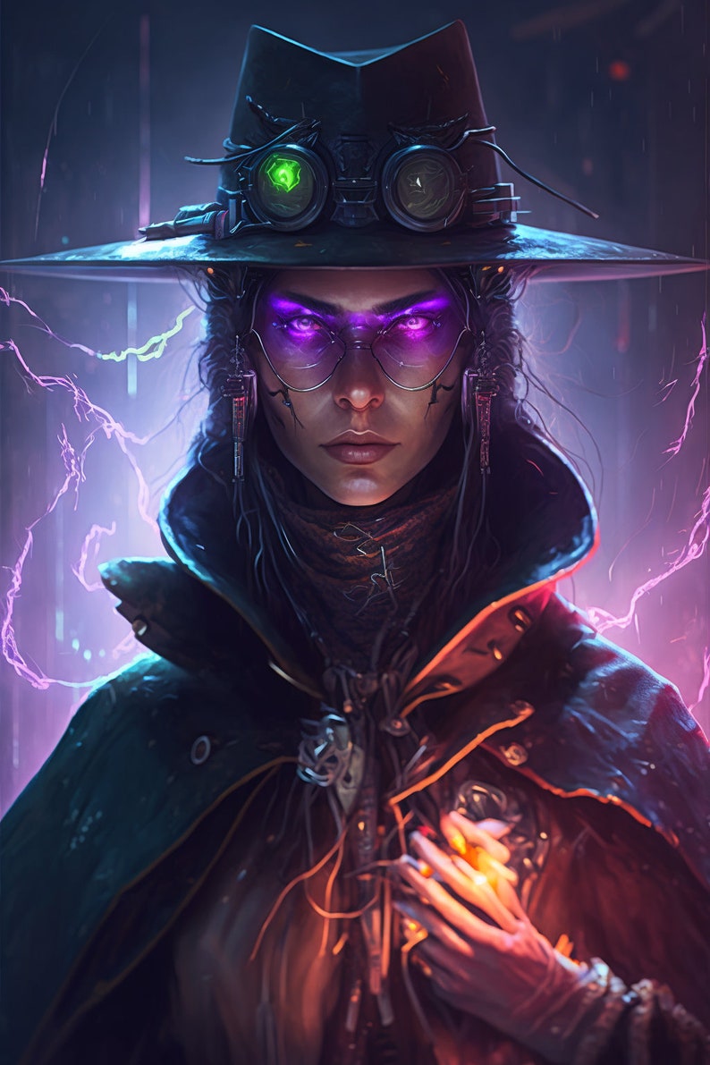 Cyberpunk Witch Collection - Etsy