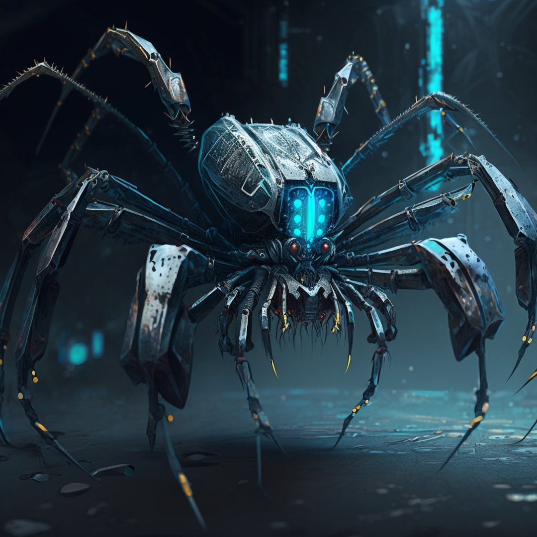 Cyberpunk Spider Collection - Etsy