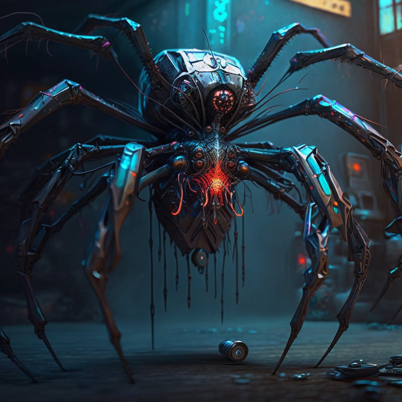 Cyberpunk Spider Collection - Etsy