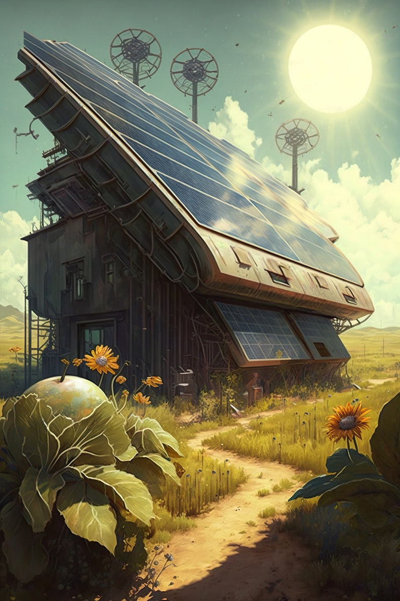 Solarpunk Farms Collection - Etsy
