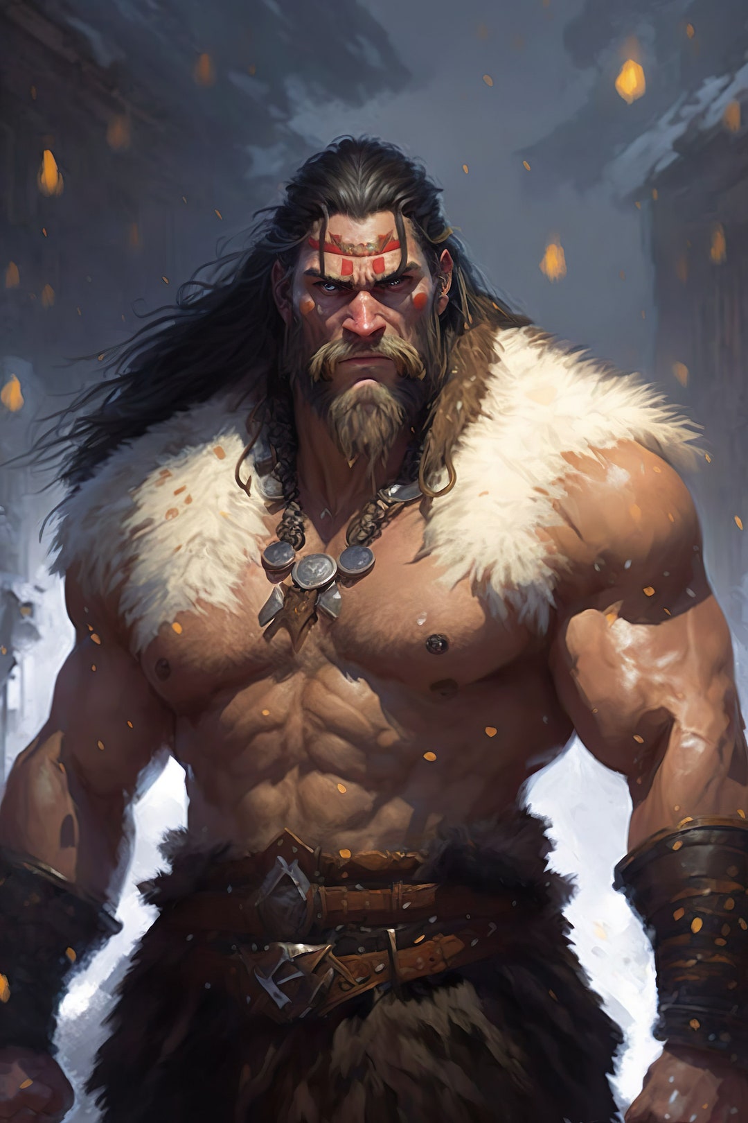 Dungeons and Dragons Warrior - Etsy