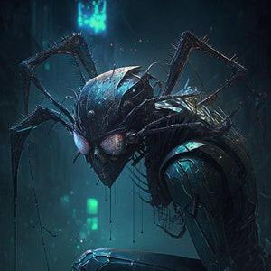 Cyberpunk Spider Collection - Etsy