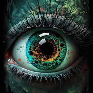 Weirdcore's Uncanny Eyes: the Shadowy Showcase - Etsy