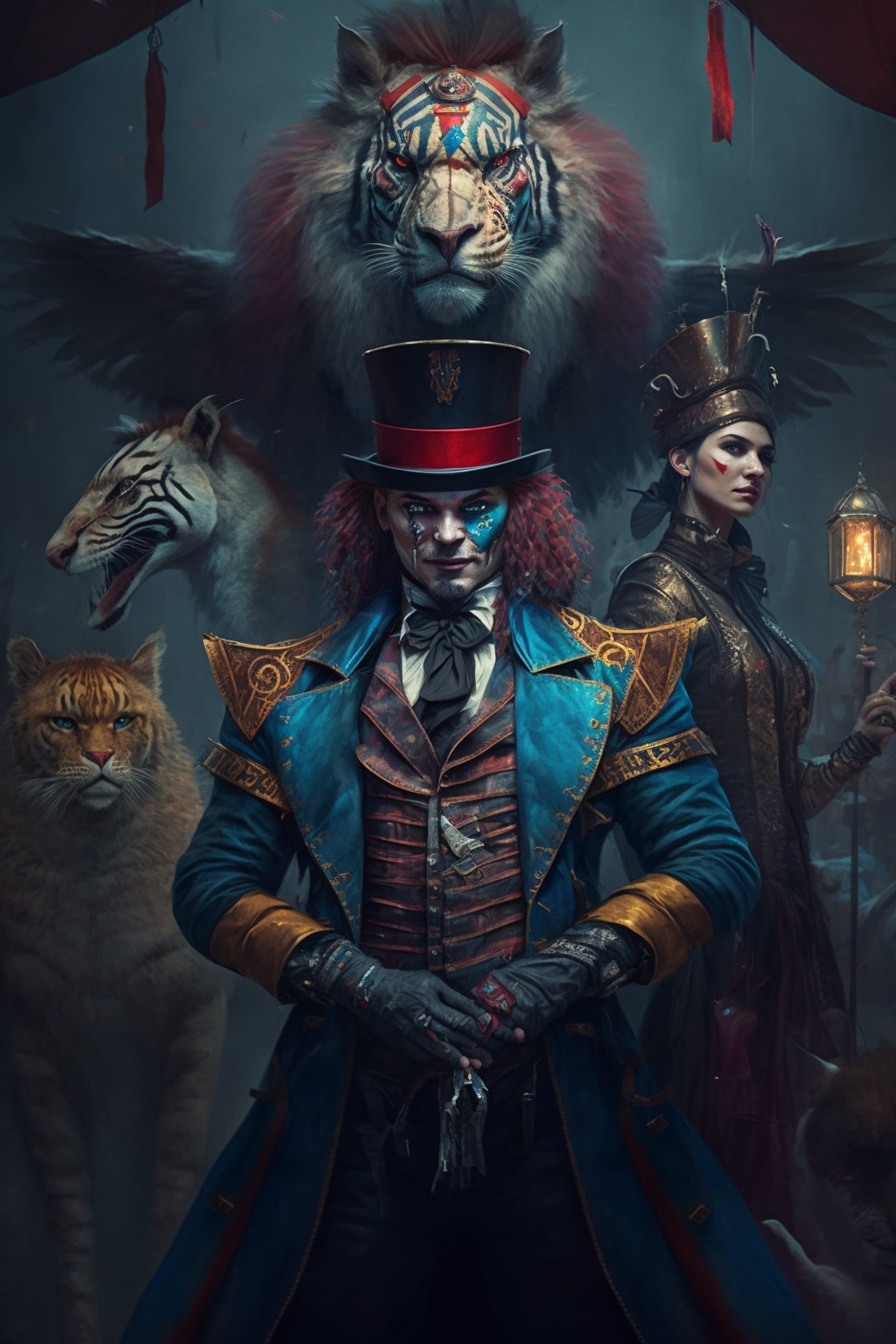 Cyberpunk Circus Sideshows - Etsy