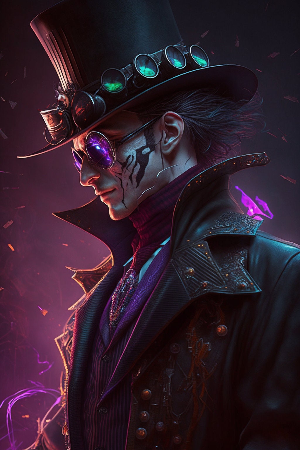 Cyberpunk Circus Collection - Etsy