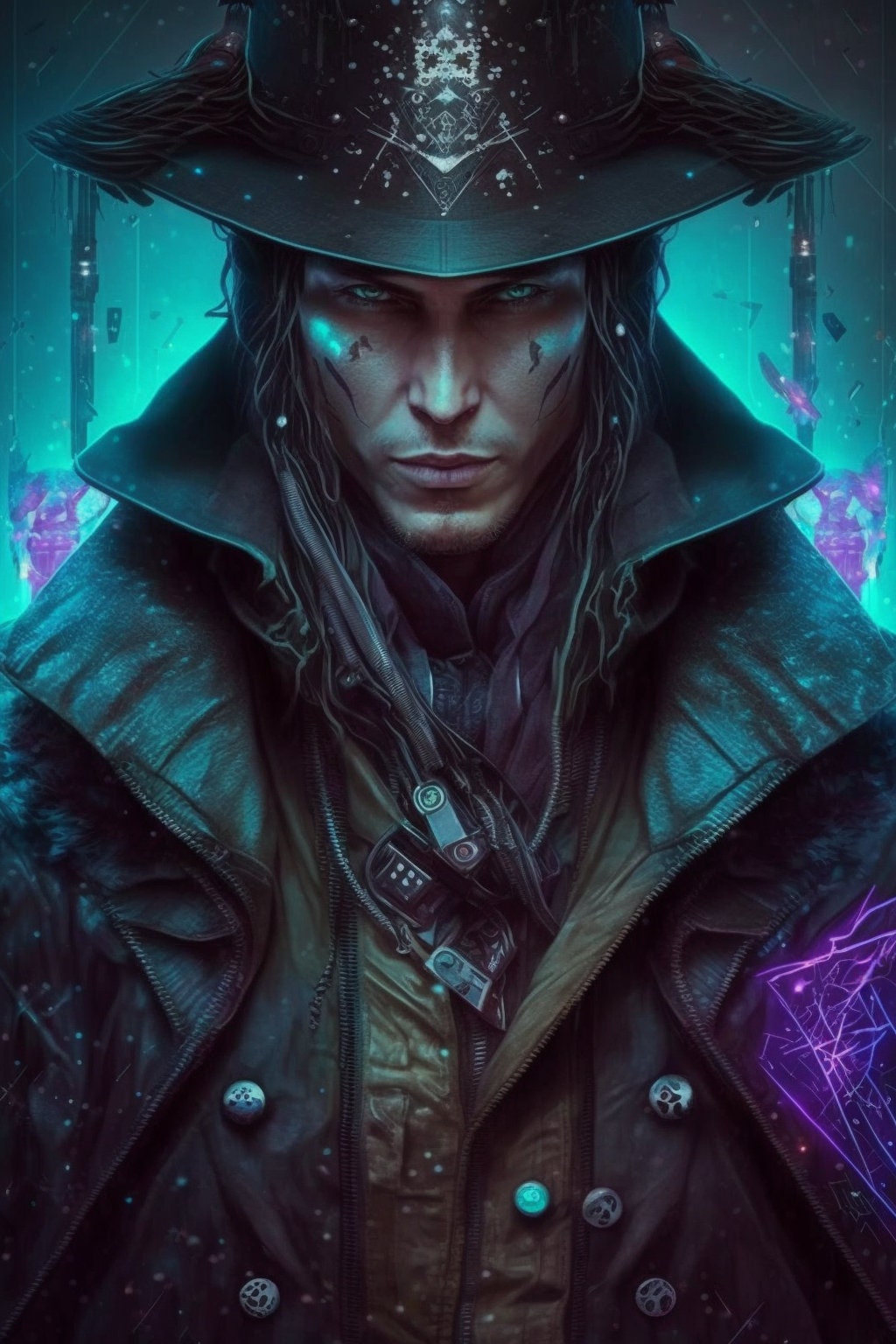 Cyberpunk Mage Collection - Etsy