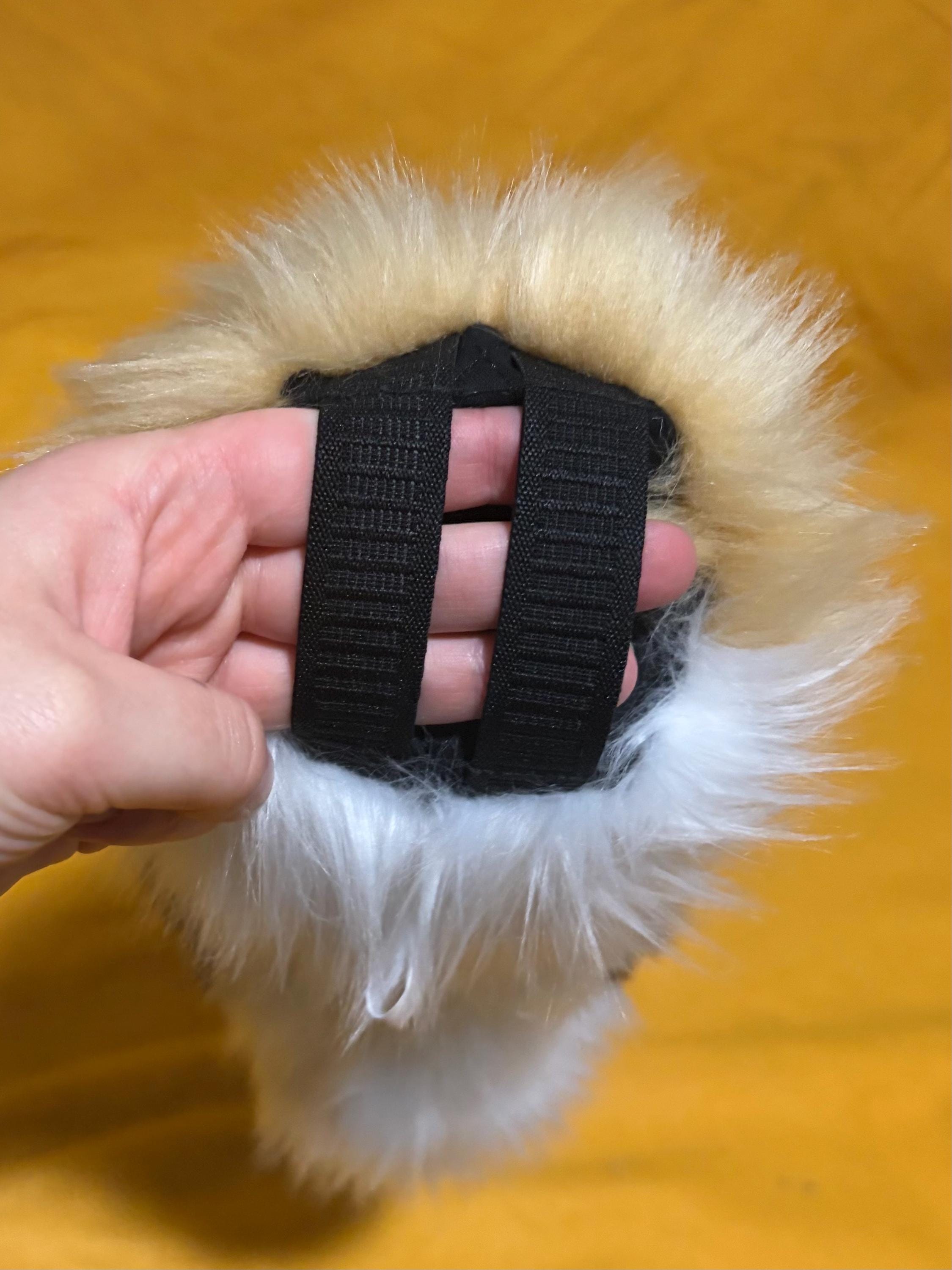 Blond Corgi Dog Fursuit Mini Partial: Head and Tail - Etsy