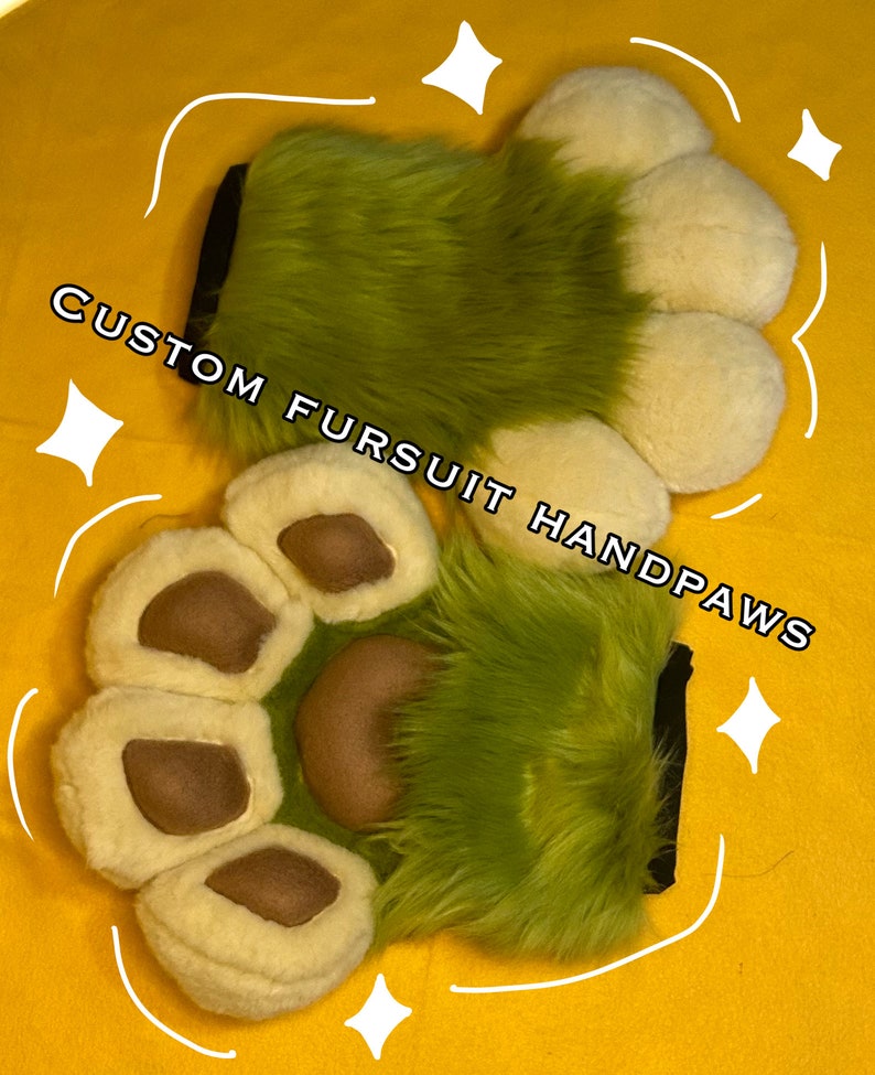 Custom Fursuit Hand Paws - Etsy