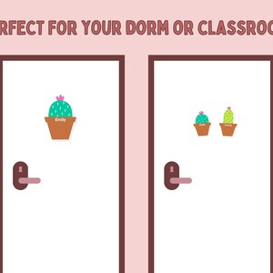 INSTANT DOWNLOAD Door Dec Cacti RA Resident Advisor Printable Dorm ...