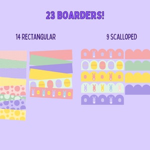 INSTANT DOWNLOAD Bulletin Boarders Easter RA Printable Classroom Decor ...