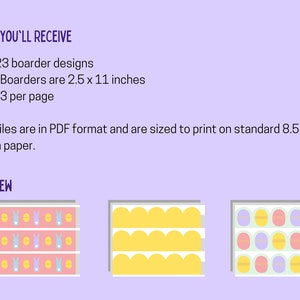 INSTANT DOWNLOAD Bulletin Boarders Easter RA Printable Classroom Decor ...