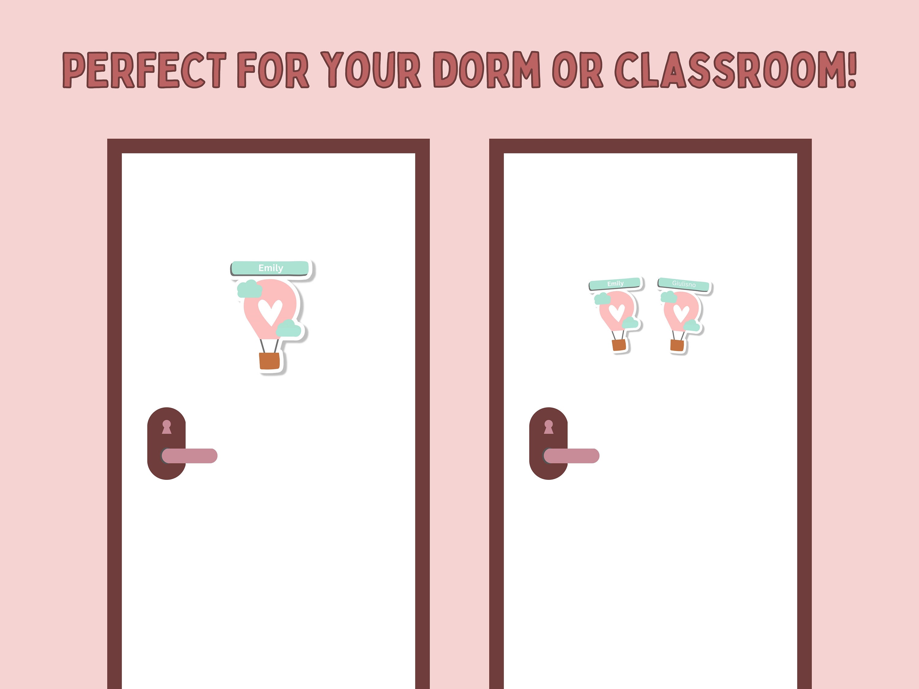 INSTANT DOWNLOAD Door Dec hot Air Balloons RA resident Advisor ...