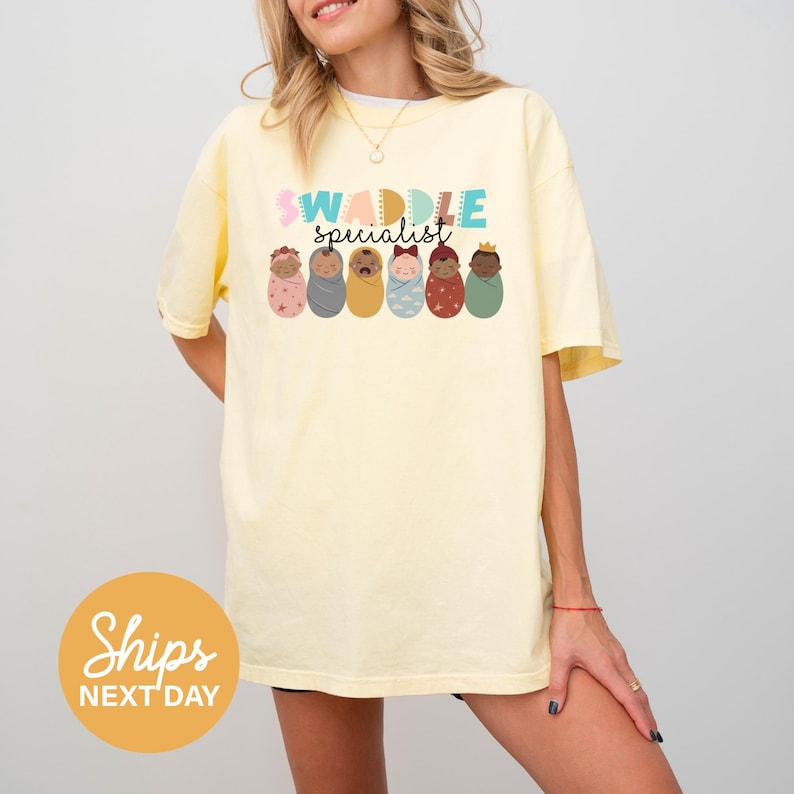 Swaddle Specialist Shirt, NICU Nurse, Labor Delivery Nurse Gift ...