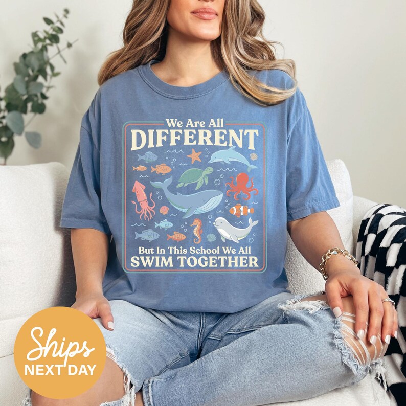 Inclusion School Shirt, Special Education Teacher Tee, Diversity ...