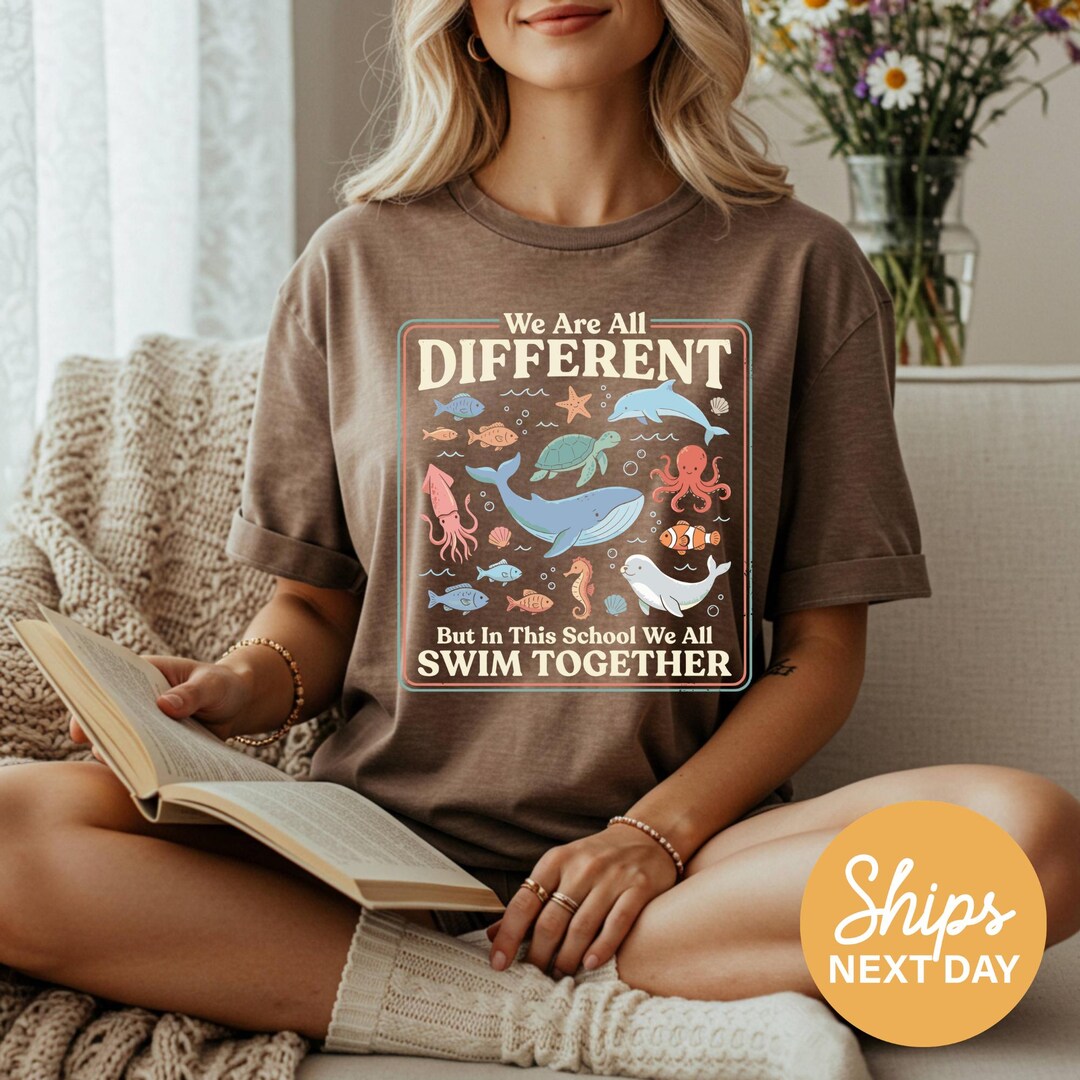 Inclusion School Shirt, Special Education Teacher Tee, Diversity ...