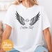 Custom Angel Wings T-shirt: Memorial Remembrance Tee - Etsy