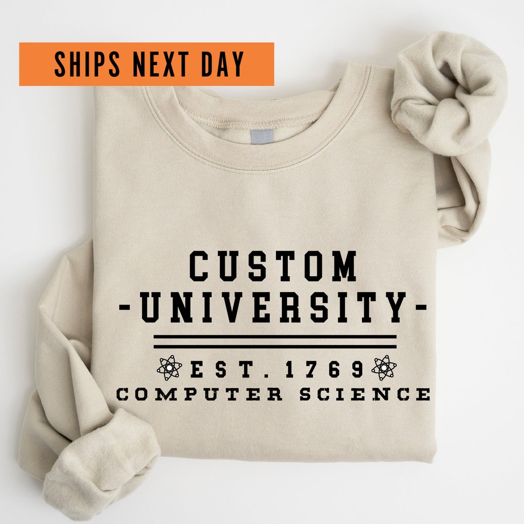 Custom University Hoodie, Custom College Sweatshirt, Custom Alumni ...