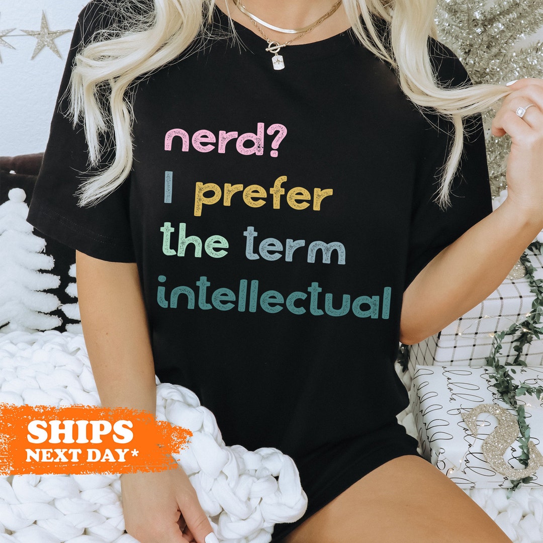 Funny Nerd Shirt Nerdy Comfort Colors Shirt Nerd Tee Funny - Etsy