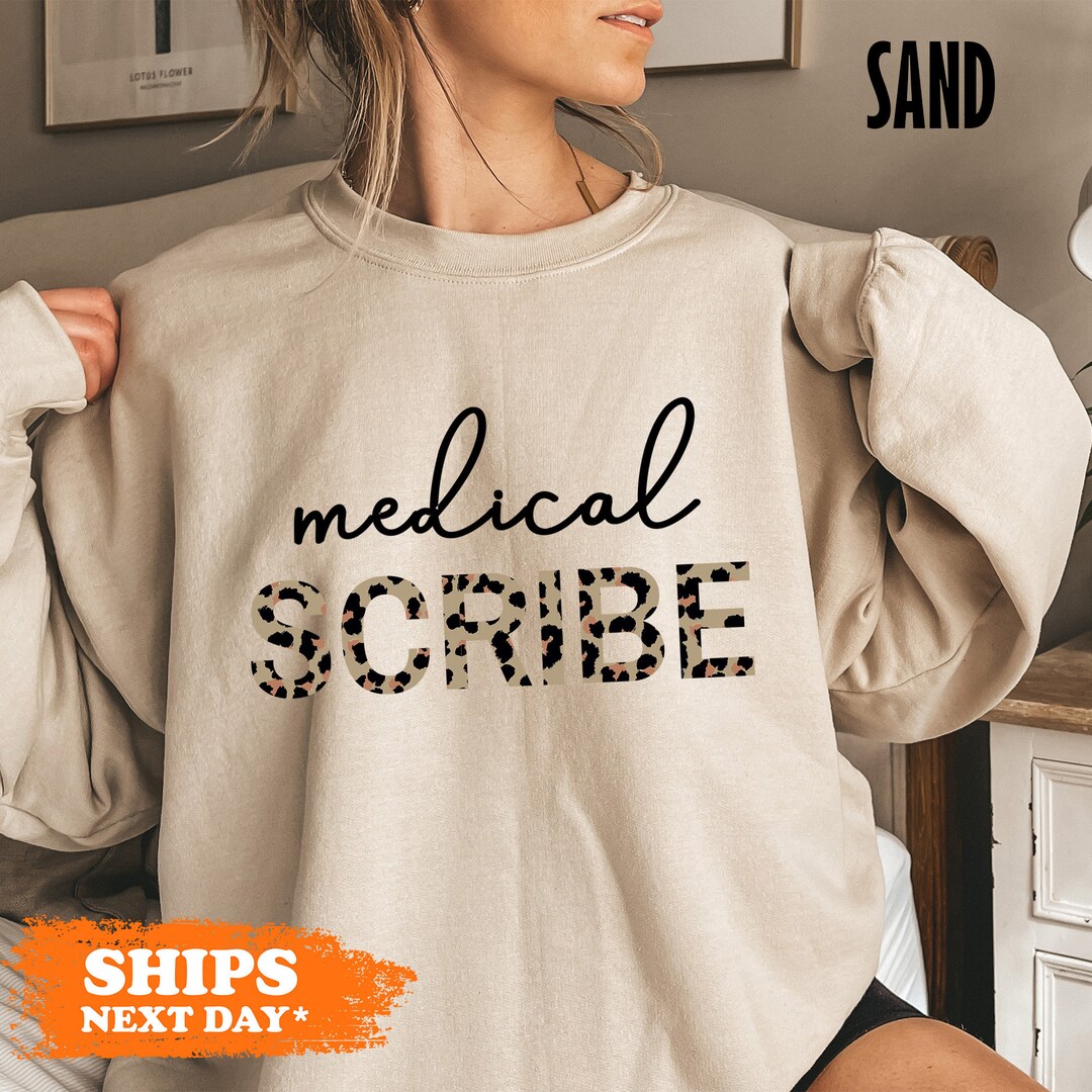 Medical Scribe Sweatshirt, ER Scribe Sweater, Scribe Hoodie, Medical ...